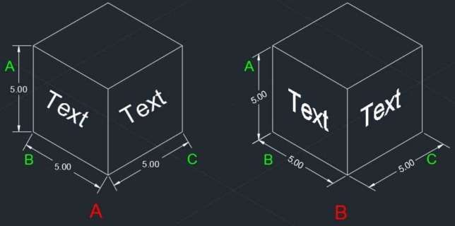 How To Make Isometric Text And Dimension In AutoCAD