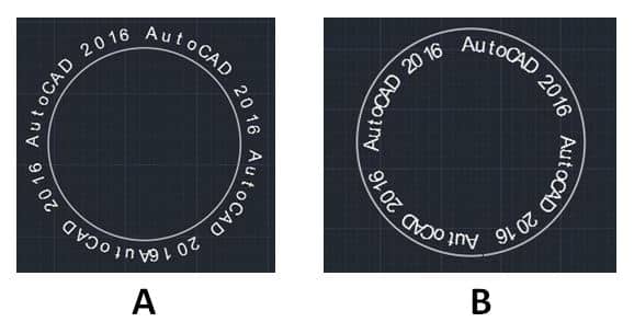 How To Curve Text In AutoCAD Along Arc And Circle